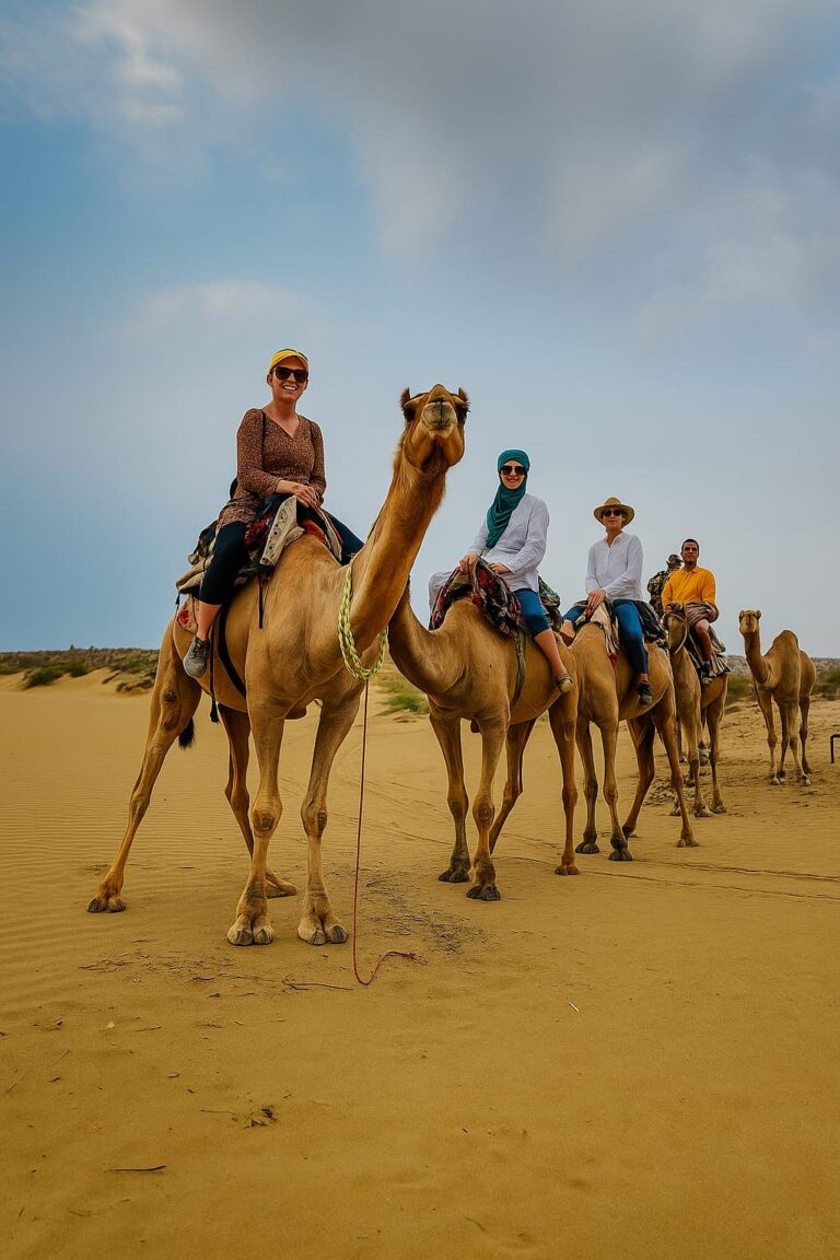 Non-Touristic Overnight Camel Desert Safari in Jaisalmer